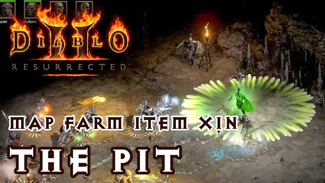 Diablo II Resurrected | Map Farm Item Xịn - The Pit - YouTube