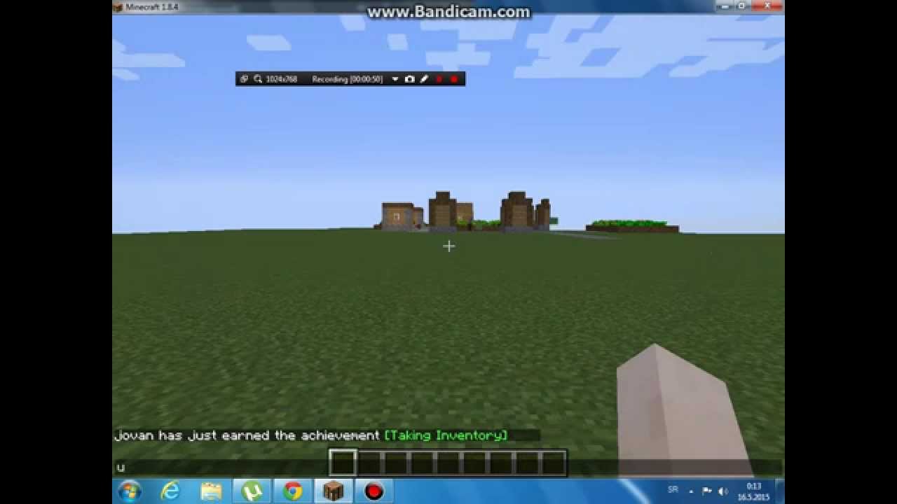 *Minecraft kako najlakse naci selo* - YouTube