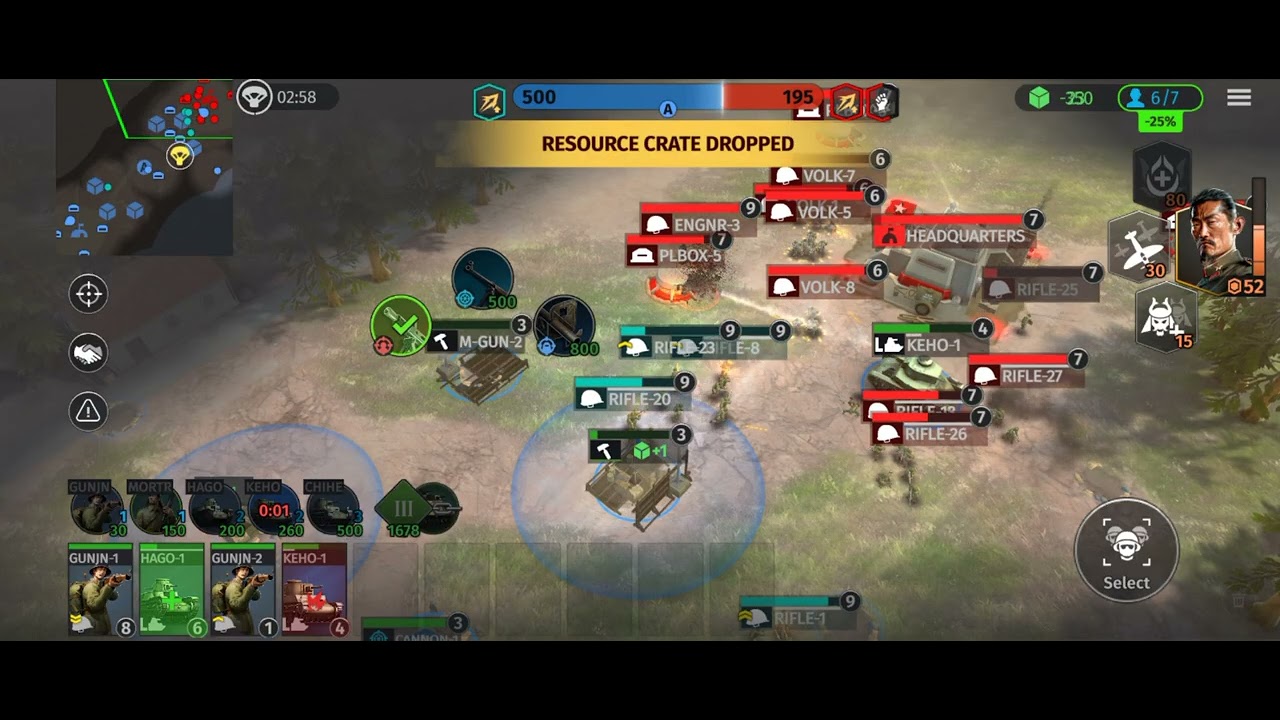 Japanese gameplay 🇯🇵 - world war armies modern rts gameplay - YouTube