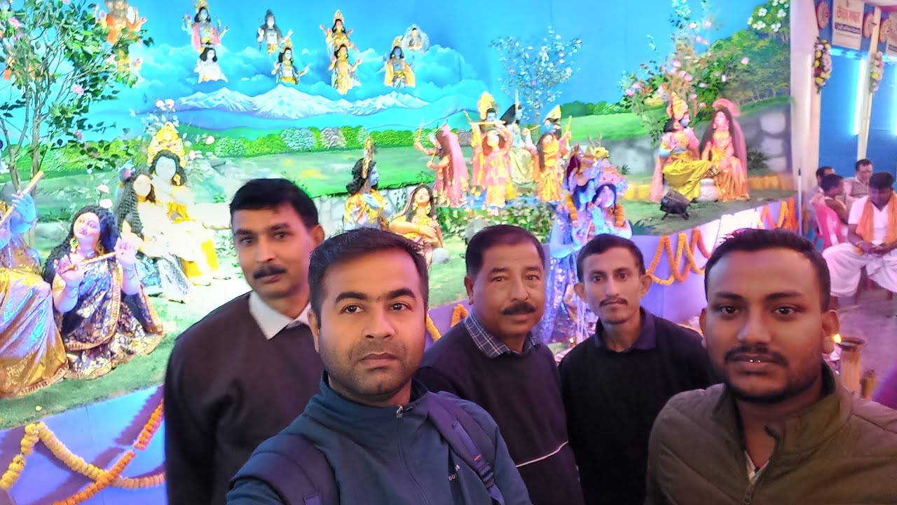 Enjoying at Palashbari Raas Mahotsav 2024 - YouTube