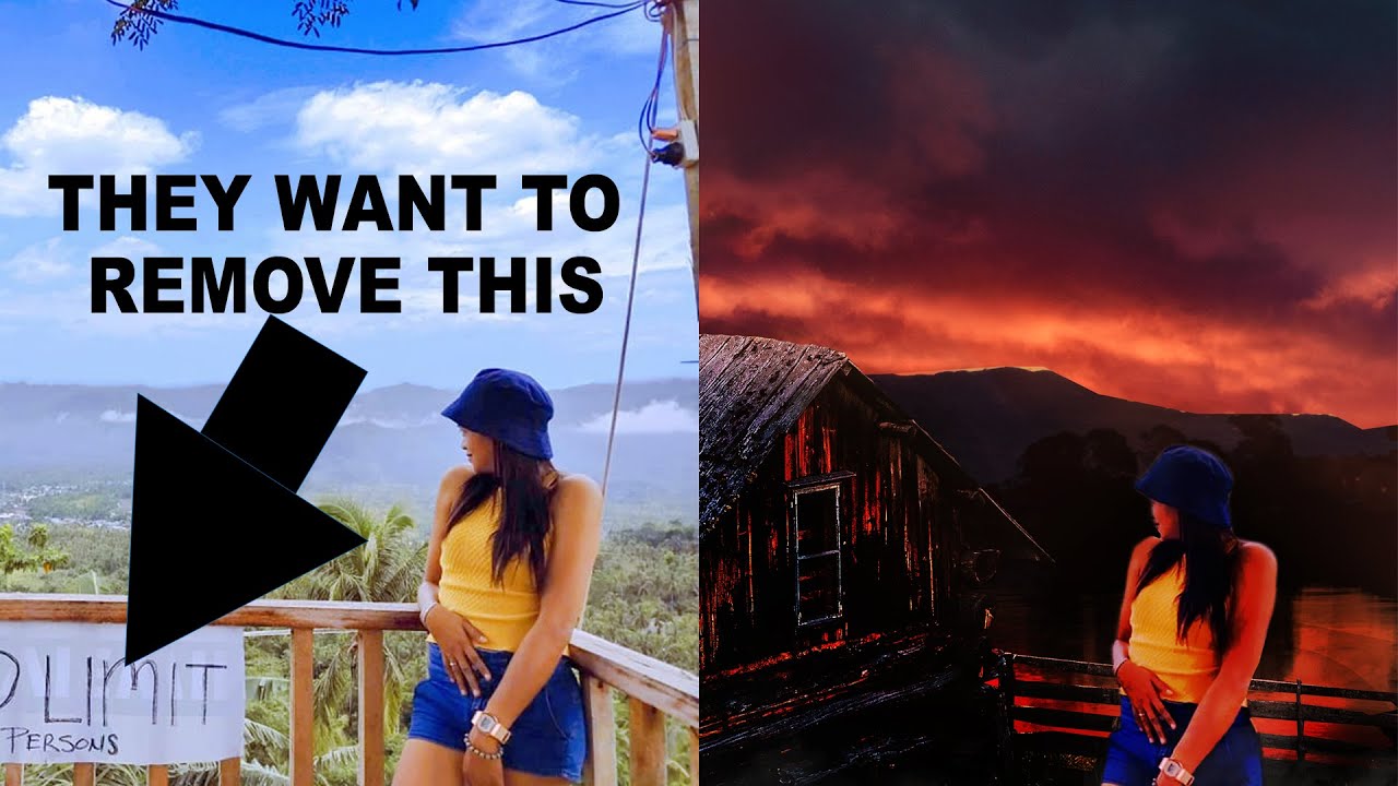 Photo Manipulation Sunset | Photoshop - YouTube
