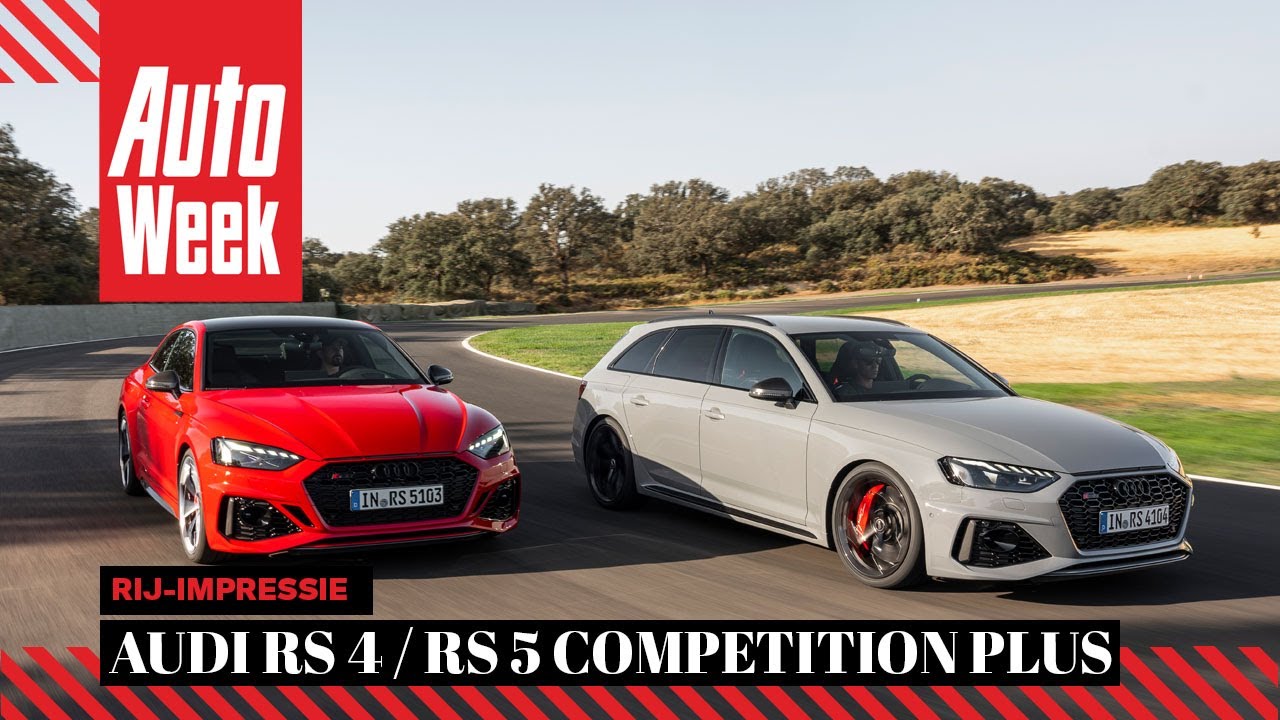 Audi RS 4 & RS 5 Competition Plus (2022) - AutoWeek Review - YouTube