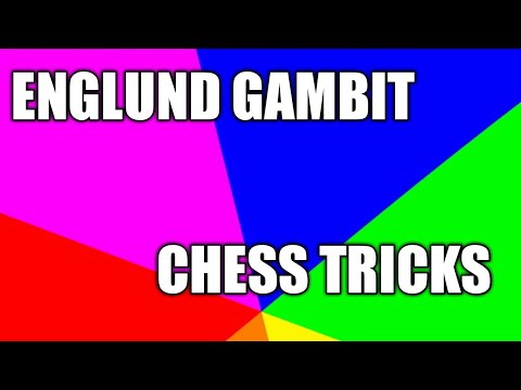 Best chess opening. Englund Gambit ( CHESS TRICKS ) - YouTube
