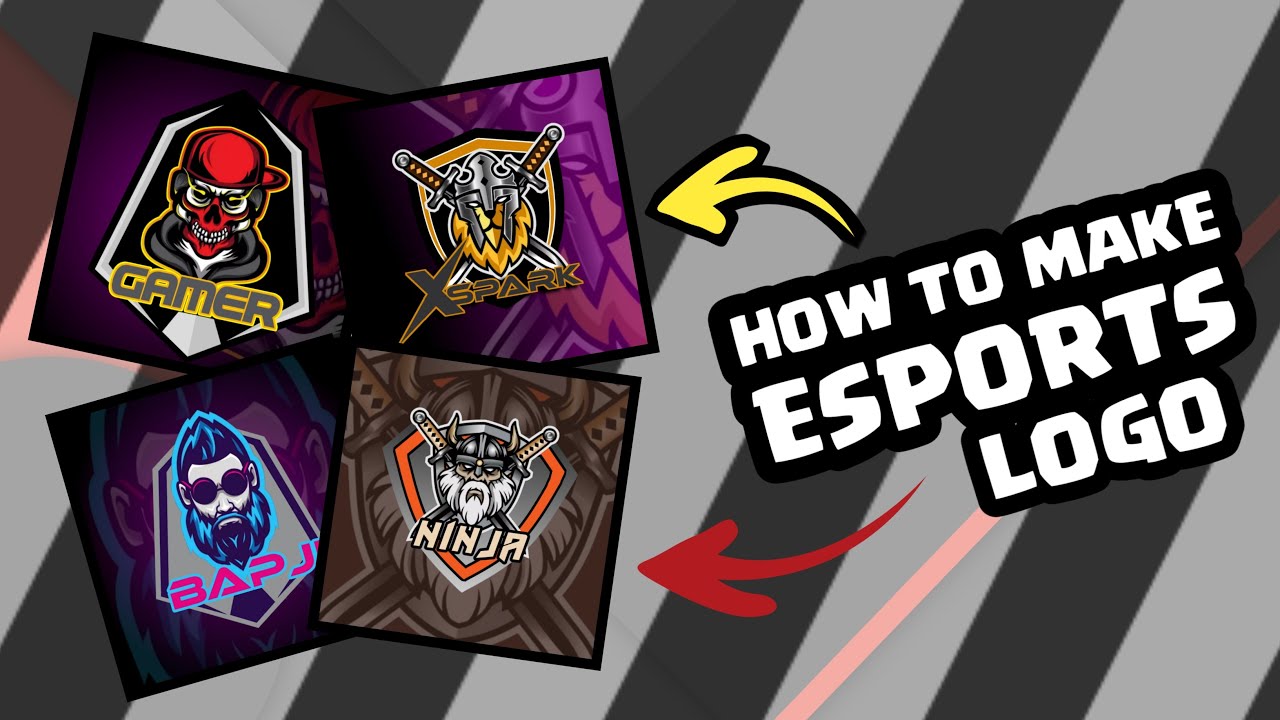 How To make eSports Logo 🔥🔥| NJ EDITZ | Trending Logos | Subscribe ...