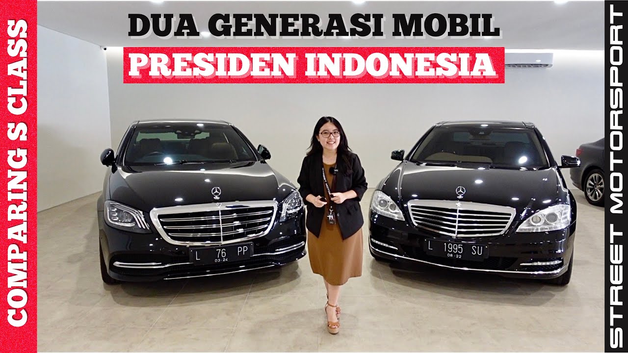 COMPARATION MERCY S CLASS | DUA GENERASI MOBIL PRESIDEN INDONESIA 🧐 ...