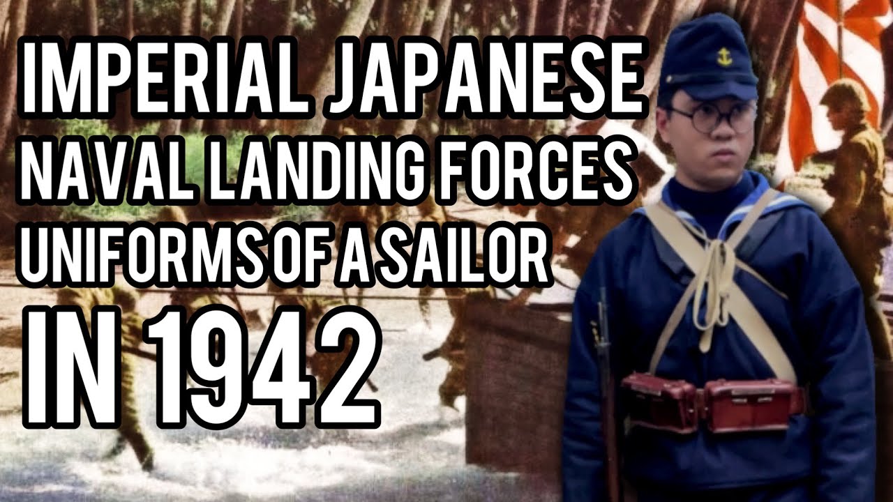 Imperial Japanese Naval Landing Forces: Uniforms of a Sailor in 1942 ...