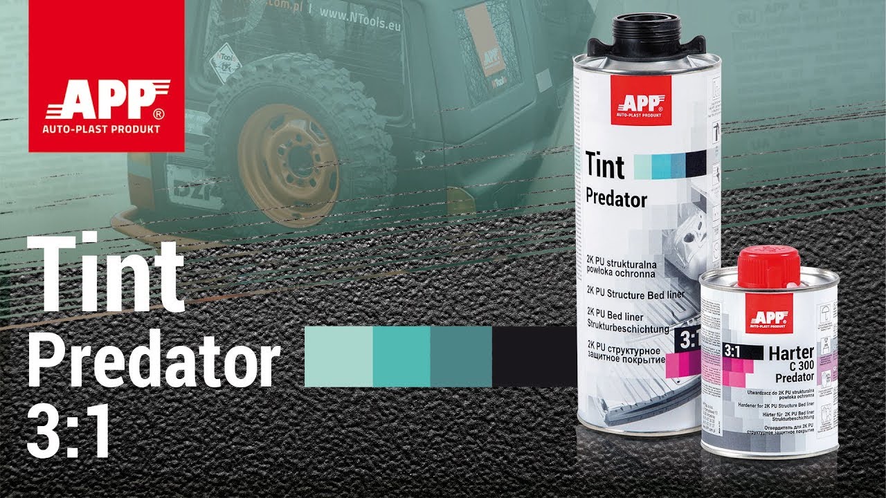 APP Tint Predator + APP Harter C300 Predator - YouTube