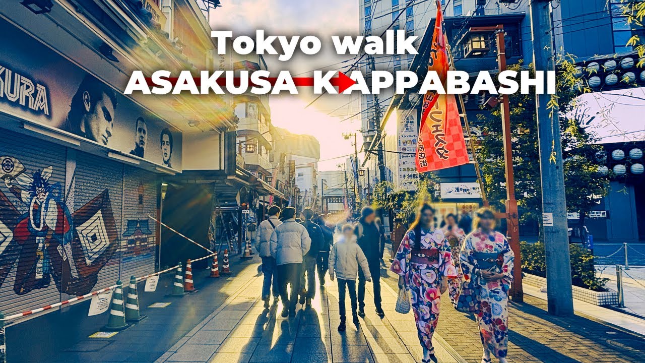 【浅草散歩】 Asakusa to Kappabashi: A Charming Walk Through Tokyo's Kitchen ...