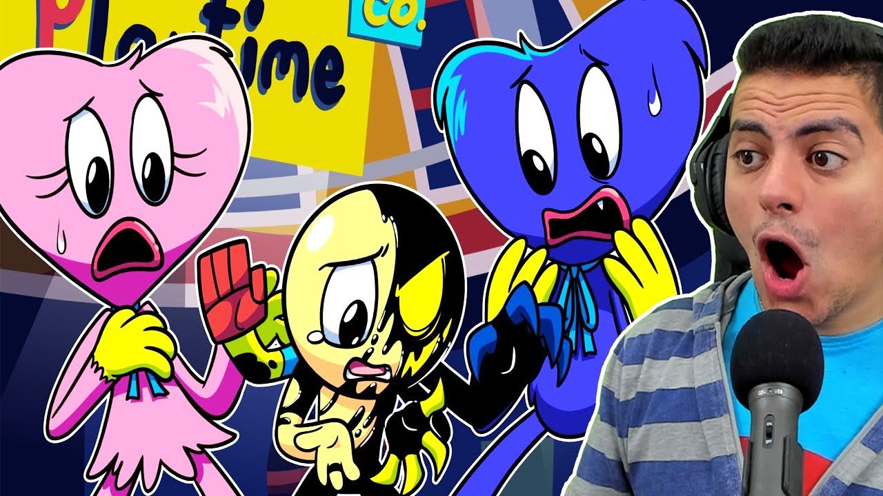 HUGGY WUGGY & KISSY IS SO SAD WITH PLAYER.EXE !! - Poppy Playtime BEST ...