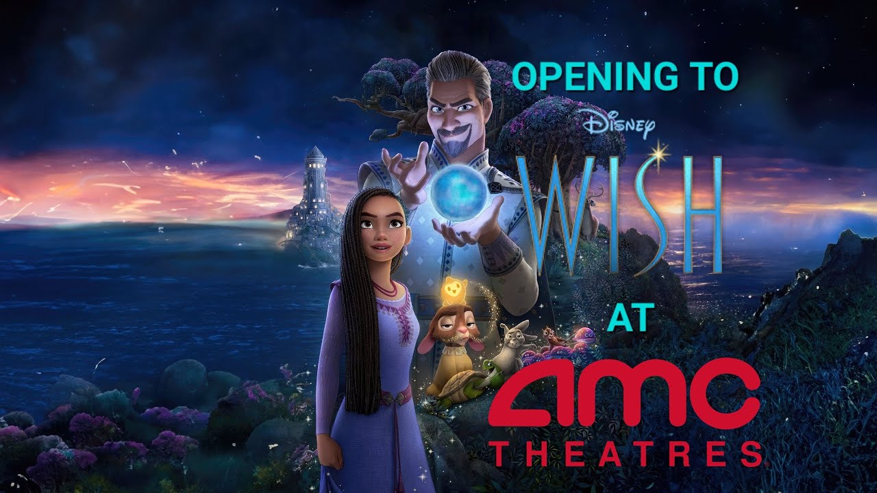 Opening to Wish AMC Theatres 2023 - YouTube