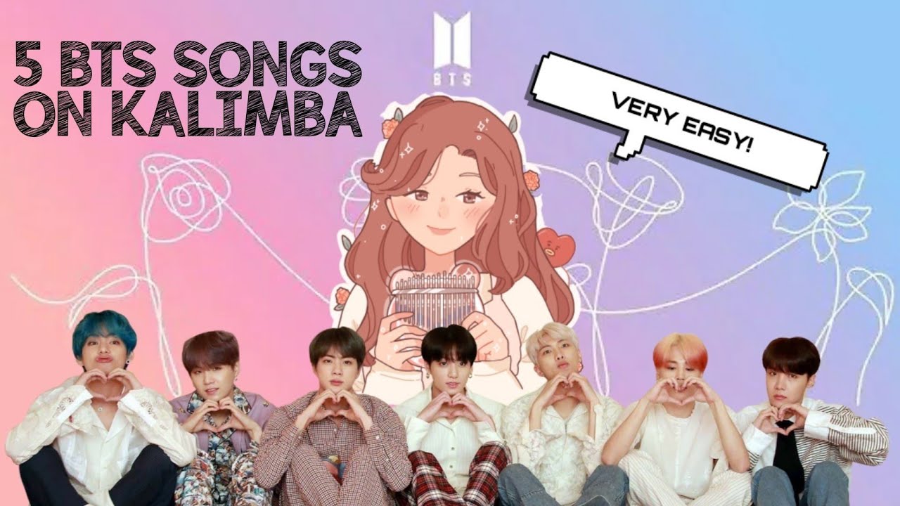 5 BTS SONGS ON KALIMBA ♡ (FOR BEGINNERS!) - YouTube