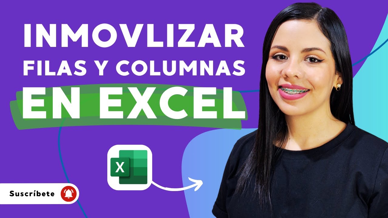 Cómo INMOVILIZAR CELDAS en Excel | 📌Fijar celdas, filas y columnas📊 ...