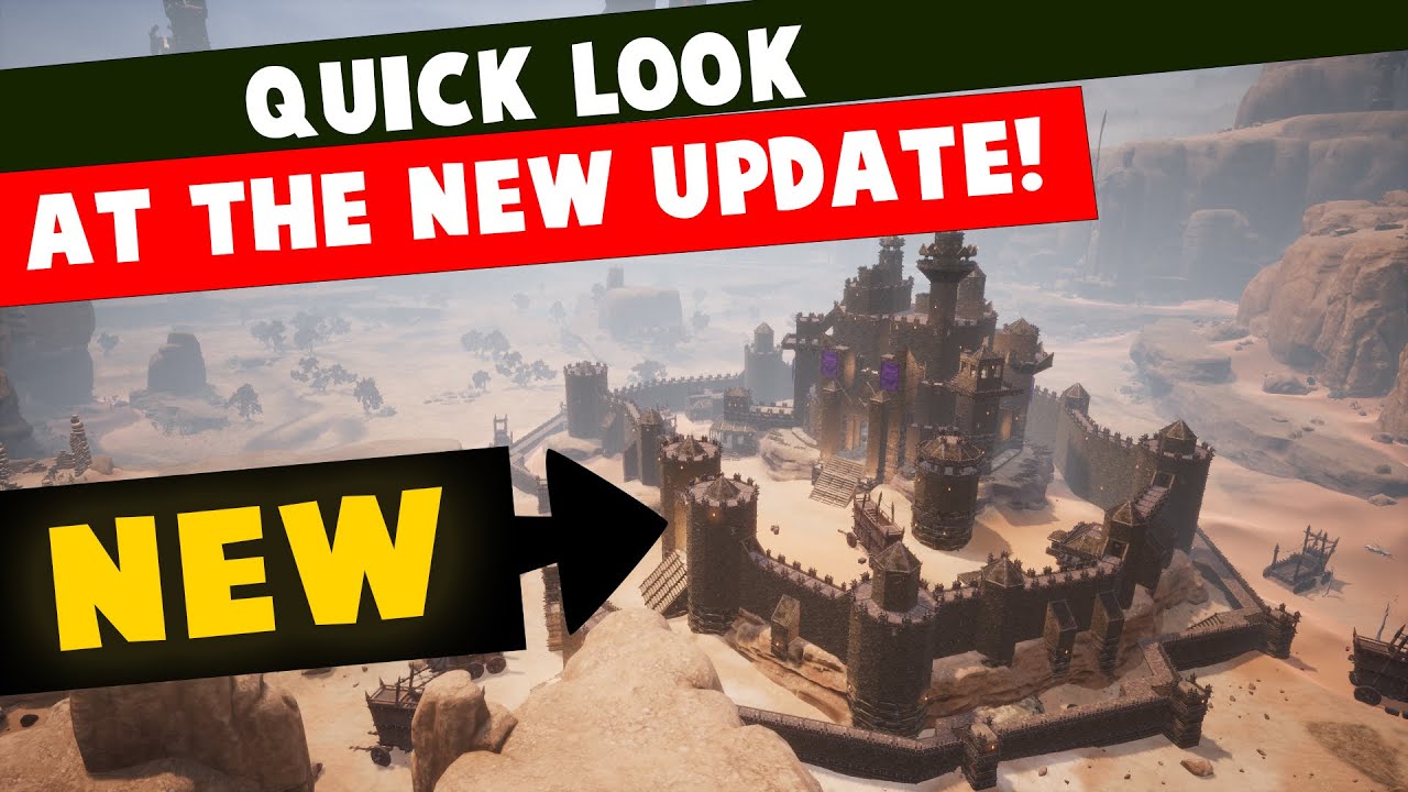 Quick Look at the New Update! | TESTLIVE | CONAN EXILES - YouTube