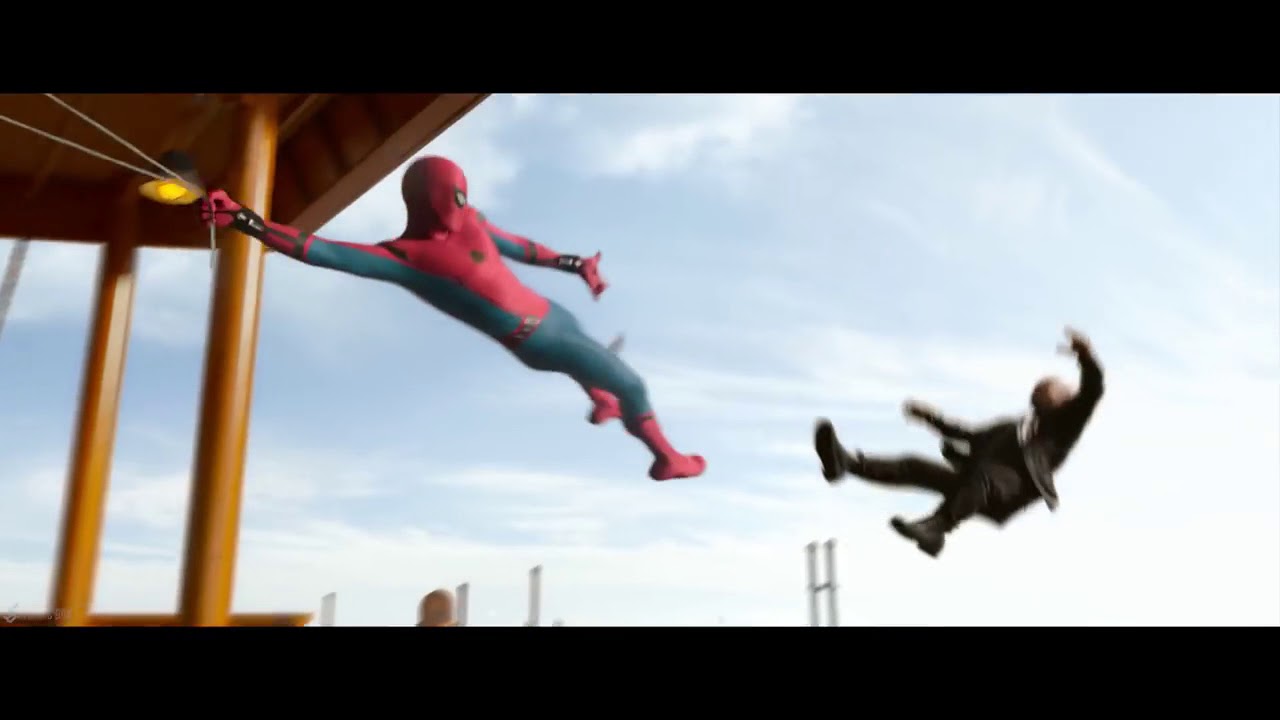 Staten Island Ferry Scene Spiderman Homecomming - YouTube