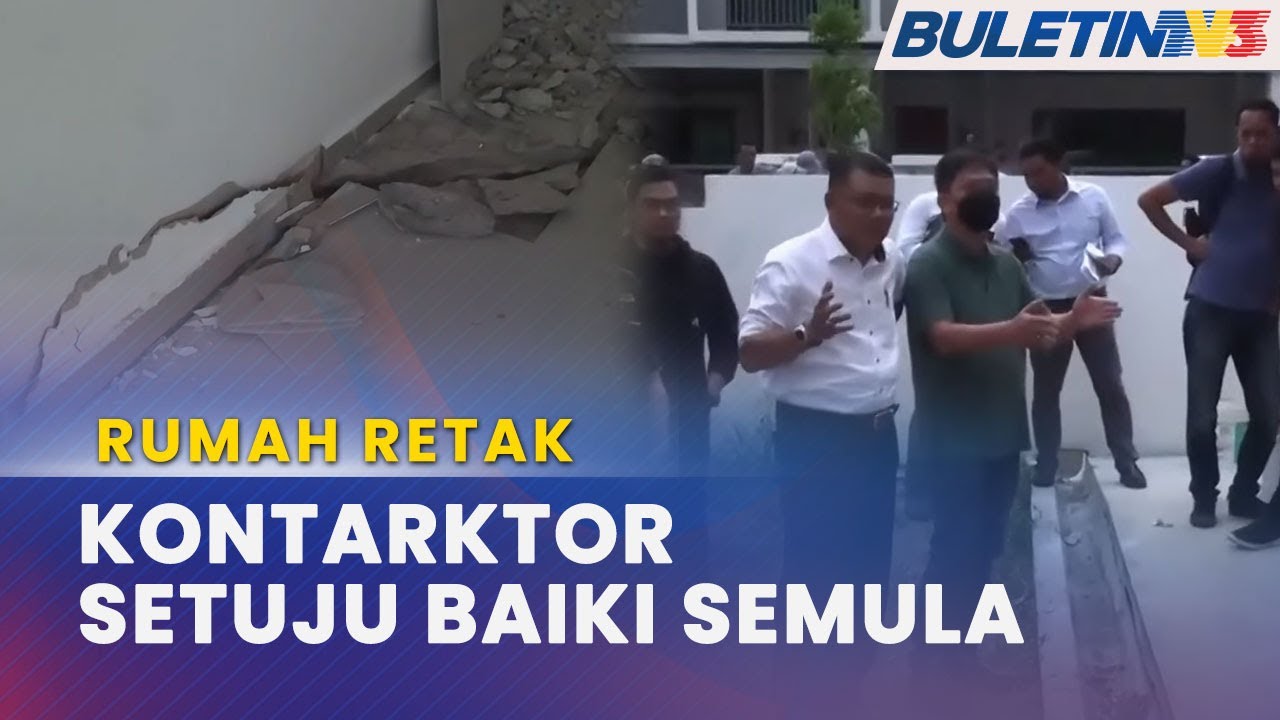 PRIHATIN | Kerja Pembentungan Dipercayai Punca Rumah Retak - YouTube