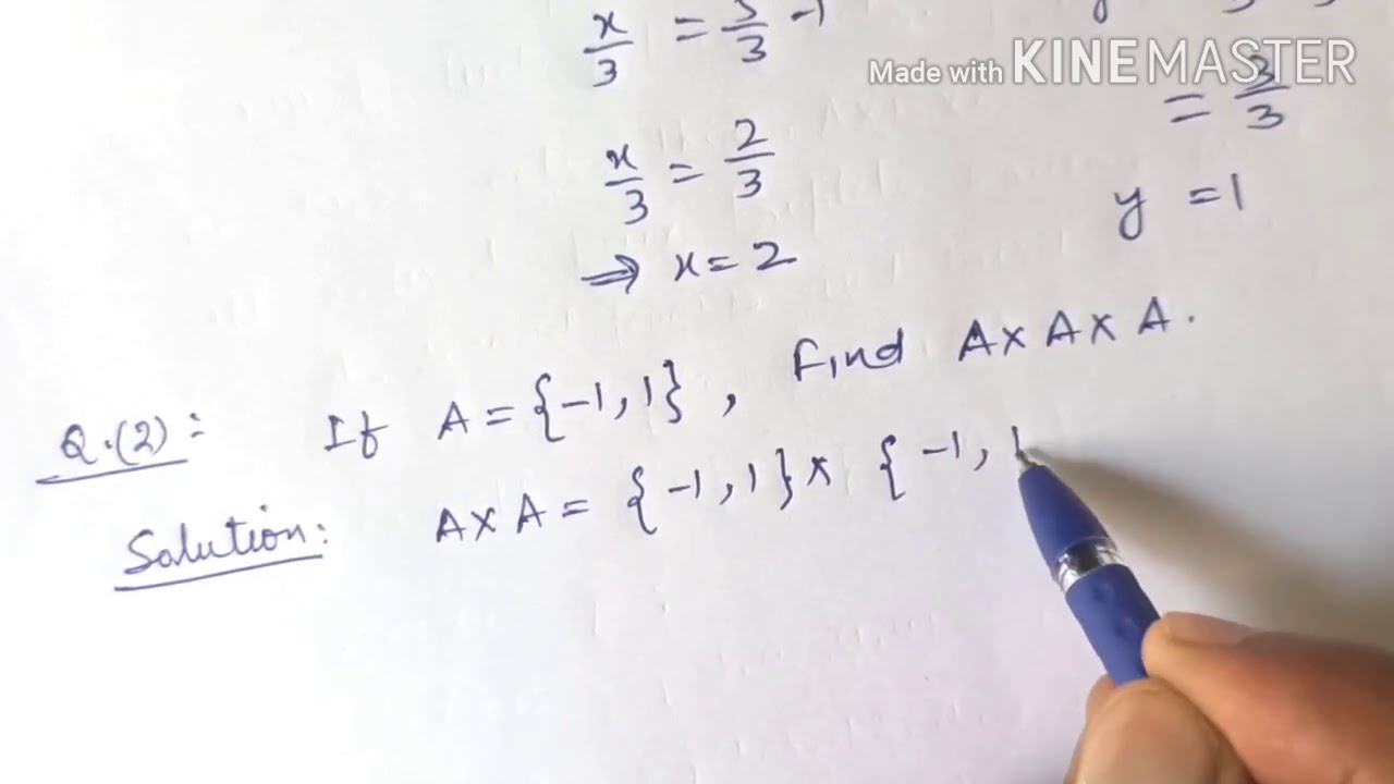 Relations and Functions Part 1 - YouTube