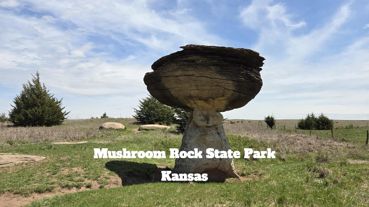 Mushroom Rock State Park (Kansas) - YouTube