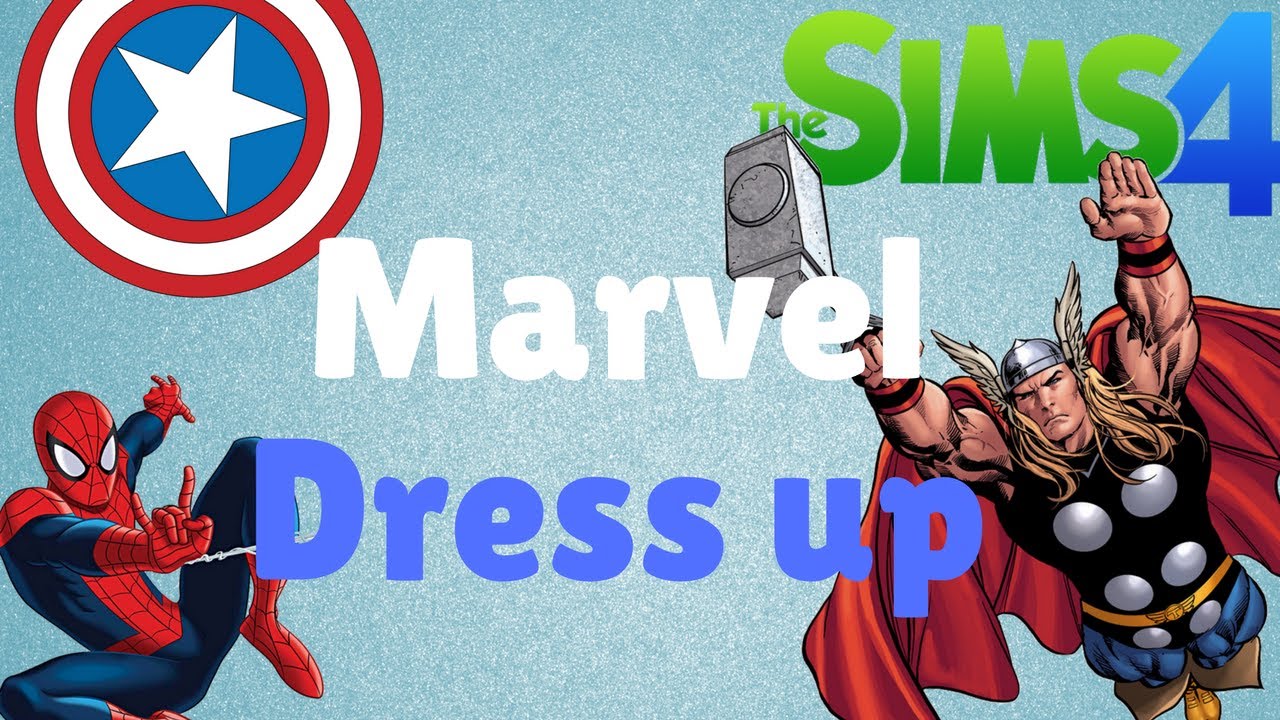 Quick Marvel Super CC Haul! Sims 4 - YouTube