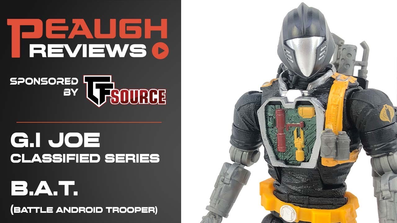 Video Review: G.I. Joe Classified Series - B.A.T. (Battle Android ...
