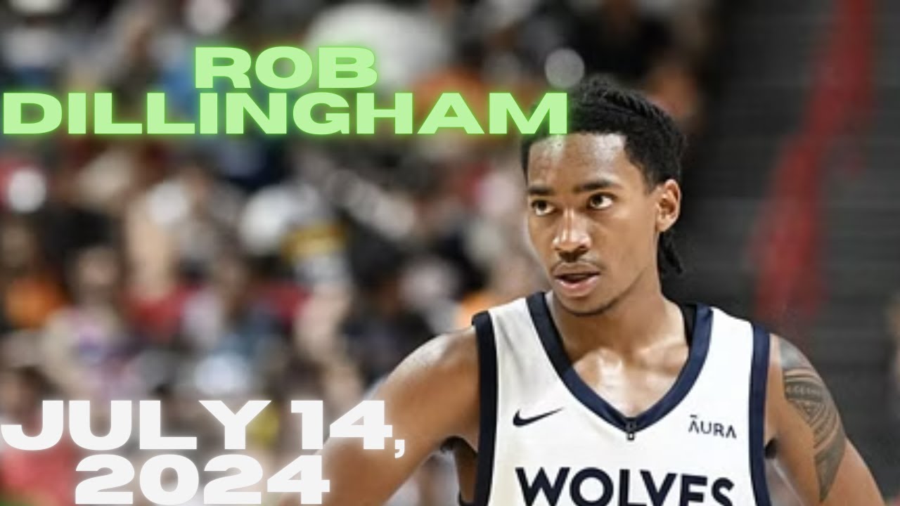 Rob Dillingham Highlights vs Pacers // 14 pts, 8 ast // 2024 NBA Summer ...
