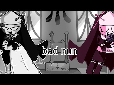 friday night funkin: sarvente yuki and sarvente sings bad nun - YouTube