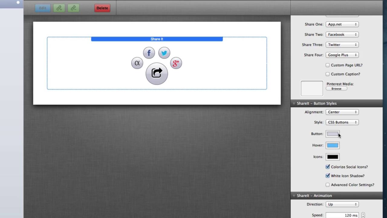 Share It Stack for RapidWeaver - YouTube