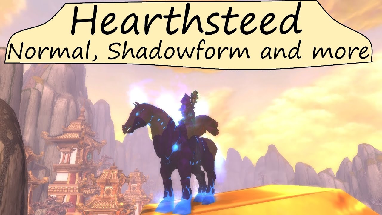 Hearthsteed Mount (Shadowform, Sounds and How to Get It) - YouTube