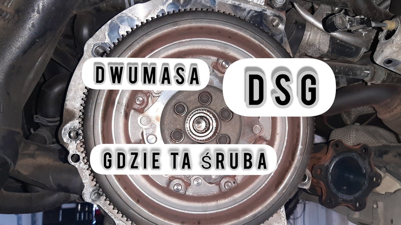 DSG dwumasa wymiana, gdzie ta śruba - YouTube