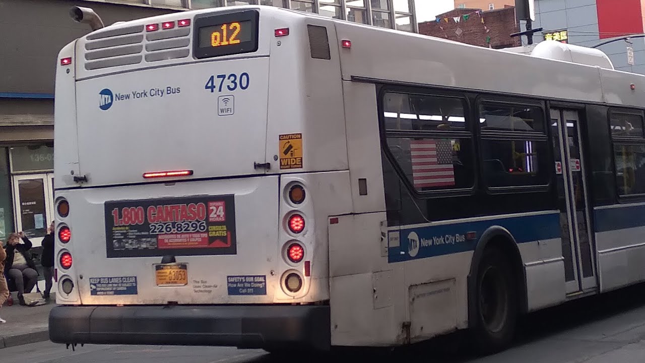 MTA NYCT On-board | 2012 New Flyer XD60 Xcelsior Articulated [4730] Q12 ...