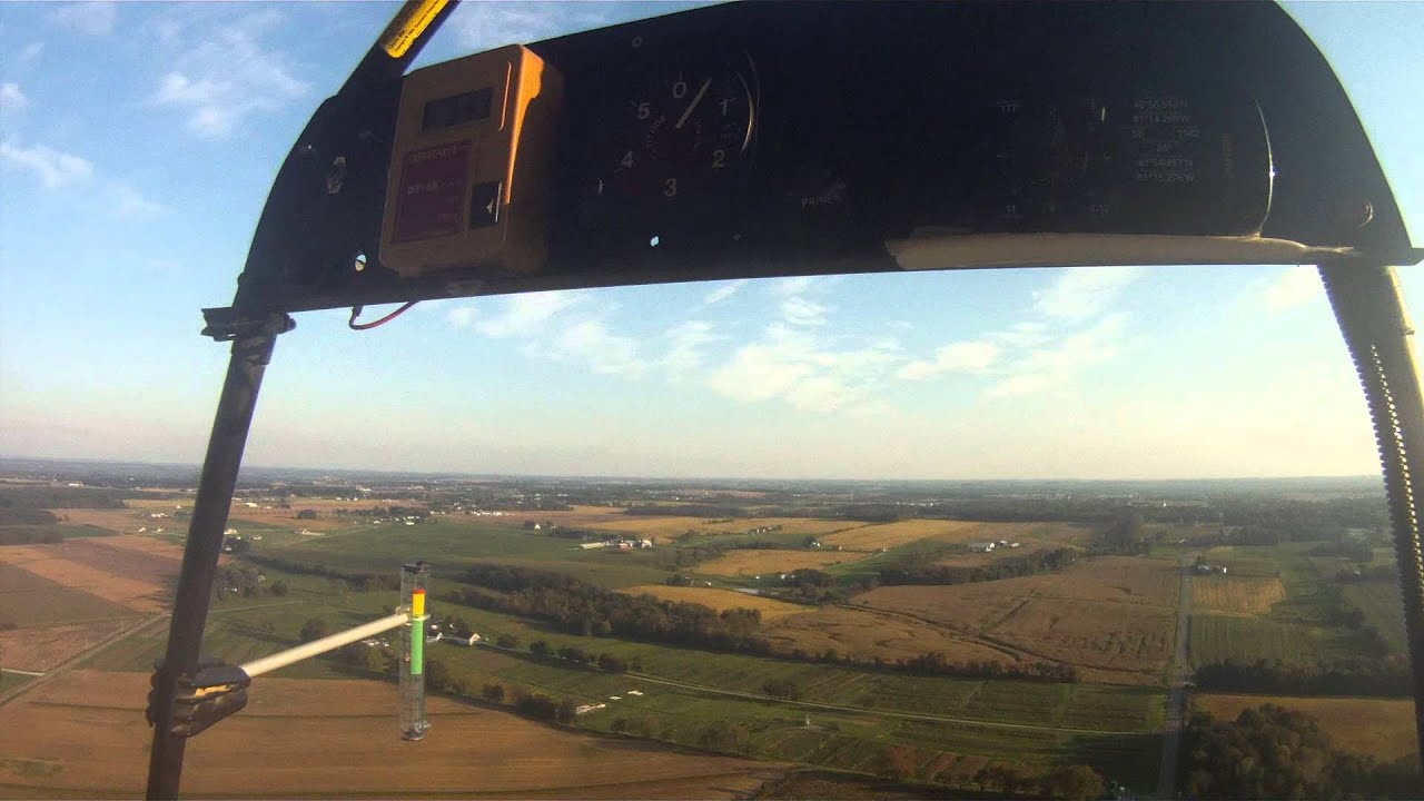 Quicksilver MXL II Sport Ultralight Airplane - Taxi, Takeoff, Final ...