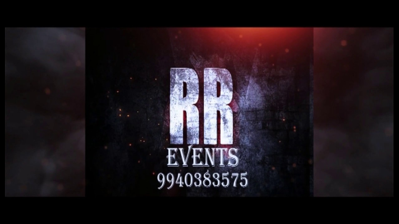 RR EVENTS Stage decoration for reception - YouTube