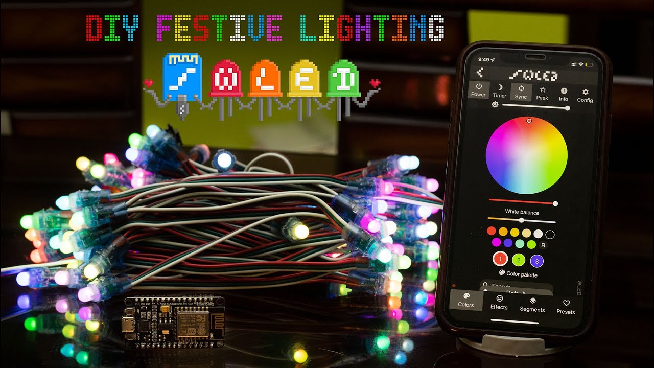 DIY Festive Lighting with WLED - YouTube