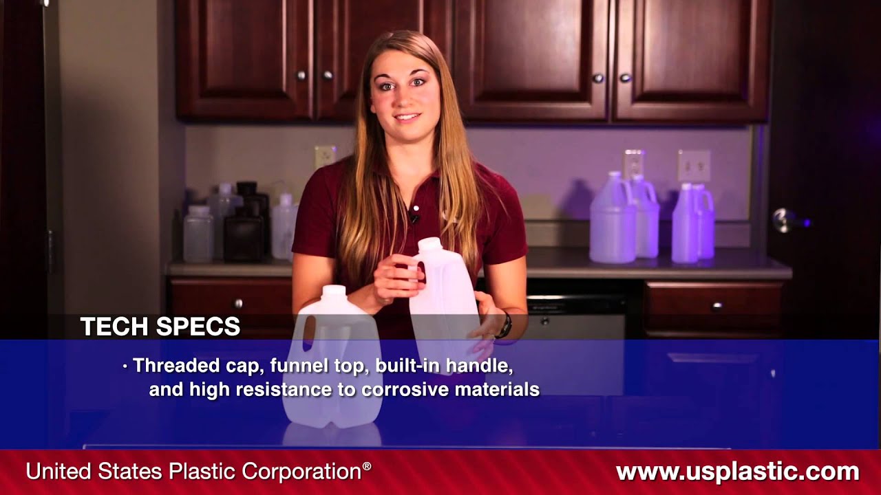 LIGHTWEIGHT PACKING JUGS | U.S. Plastic Corporation® | Product ...