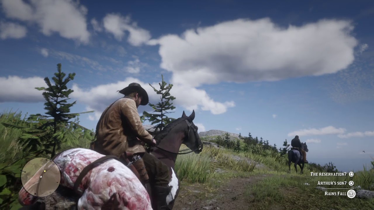 Red Dead Redemption 2 Rains fall - YouTube