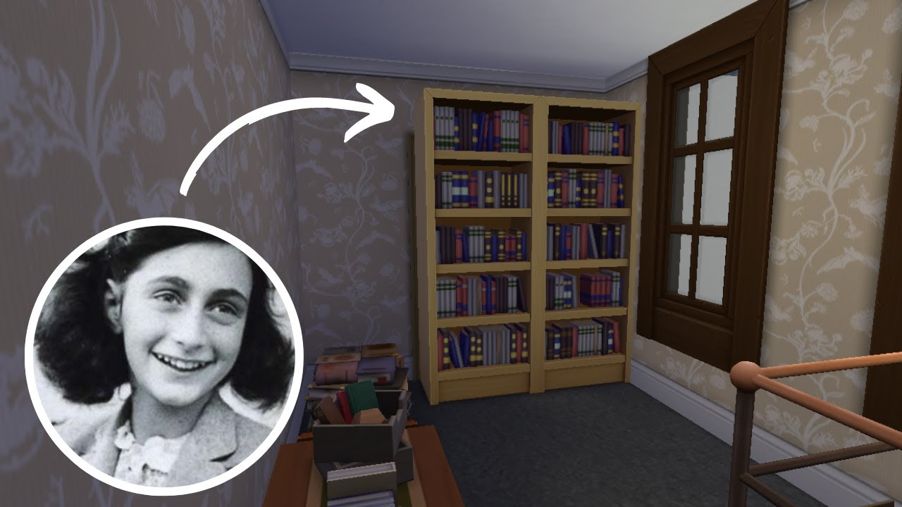 Anexo Secreto, Anne Frank | The Sims 4 (Speed Build) - YouTube