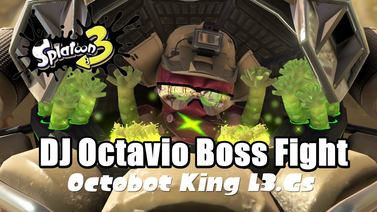 Splatoon 3 DJ Octavio Boss Fight - YouTube