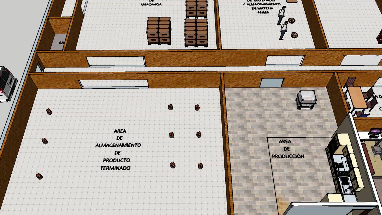 DISEÑO DE PLANTA INDUSTRIAL DE UNA FABRICA DE PAN - YouTube