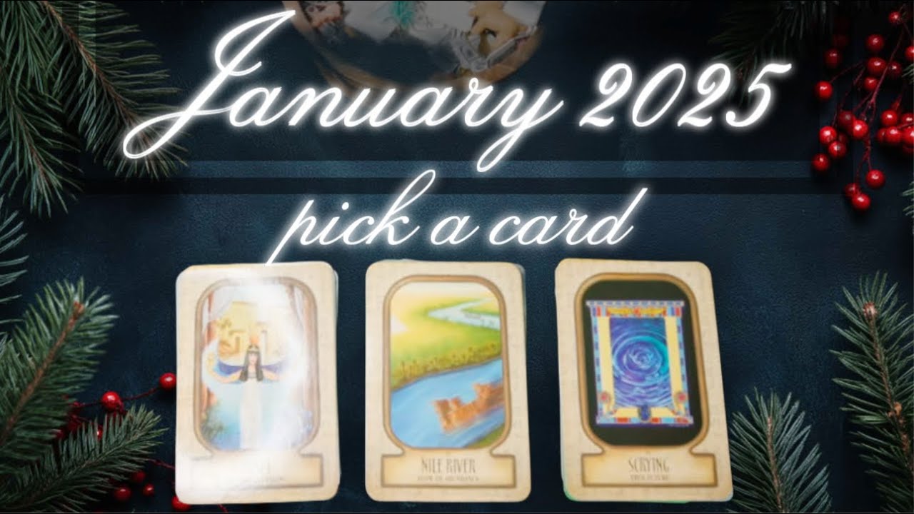 Specific messages for January 2025 + how will 2025 end for you? 🙌🎯☮️ ...
