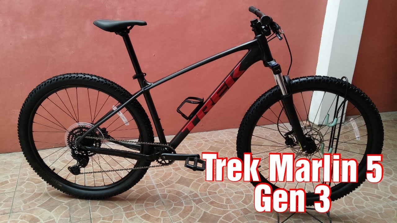 New Bike Day! Trek Marlin 5 Gen 3 Unboxing & Setup | BigBoy on Wheels ...