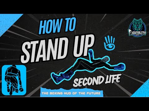 How to Stand | Tutorial | Fightality Boxing System | Second Life - YouTube