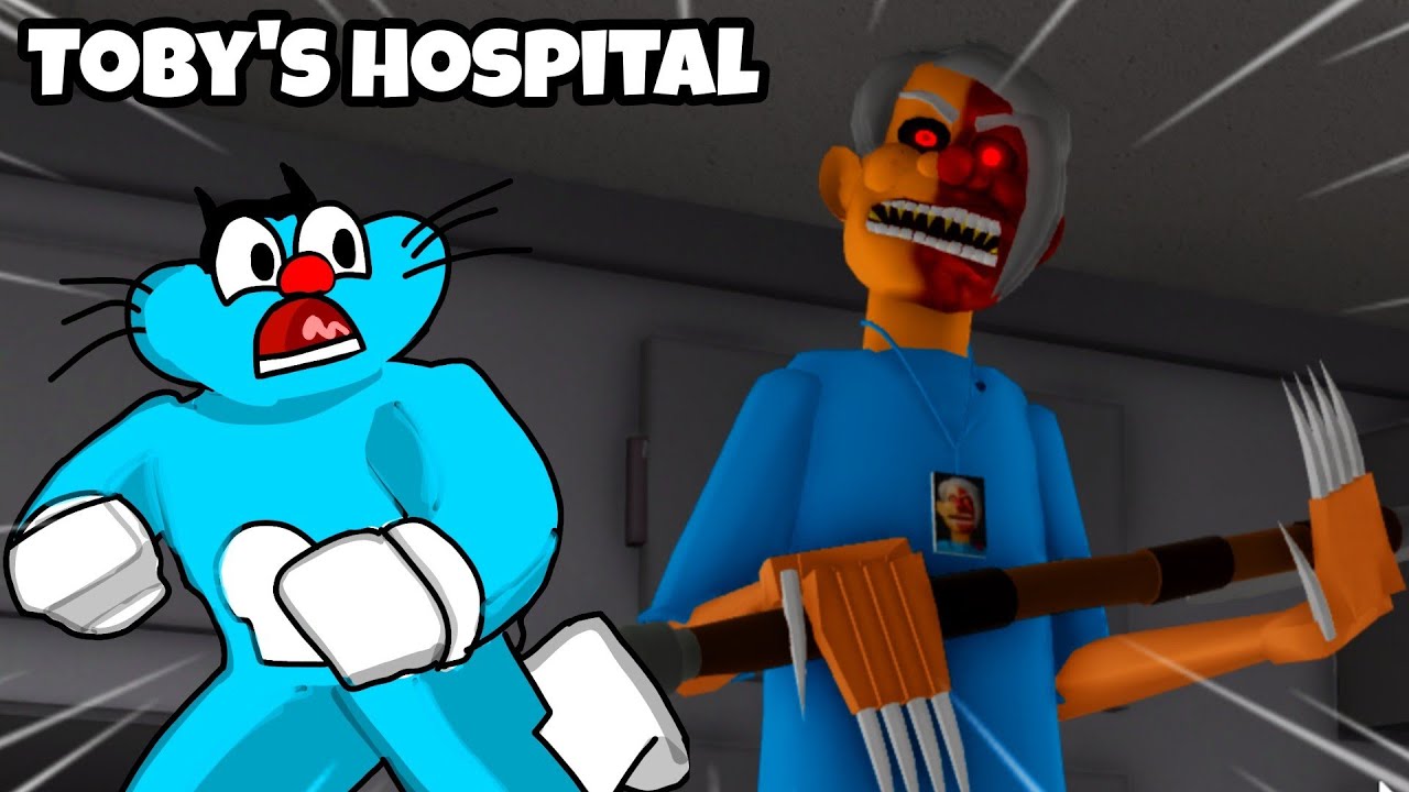 ROBLOX Oggy ESCAPE Toby's Hospital ! (SCARY OBBY) - Oggy Game - YouTube