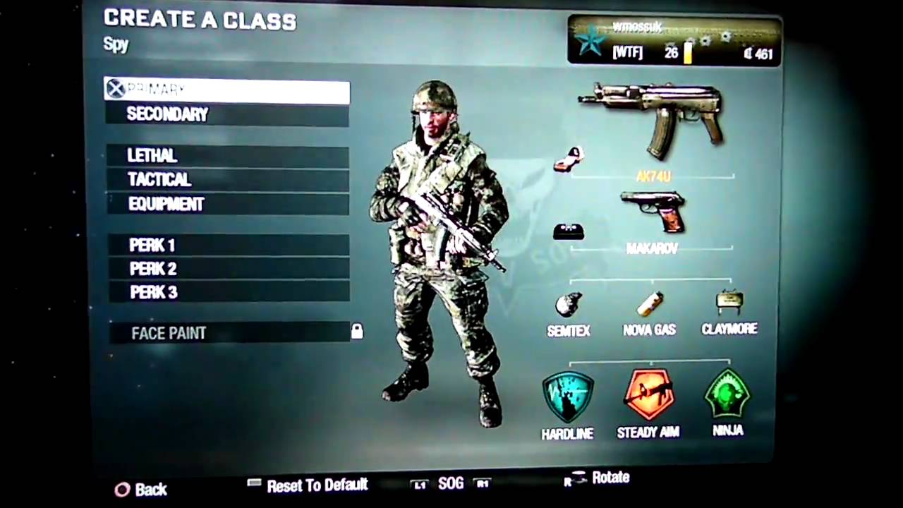 Call of Duty - Black Ops Best Create a Class-1/1 - YouTube