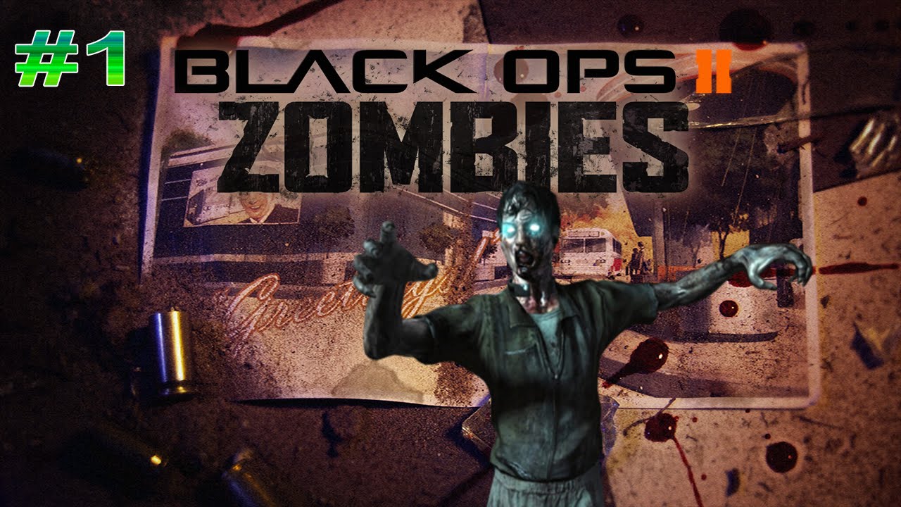 Black ops 2 Zombies : "Town" Round 1-6 - BO2 Zombies Gameplay! Part 1 ...