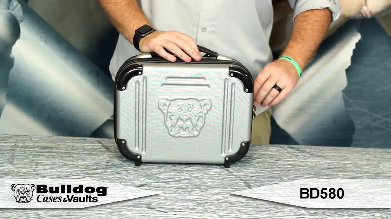 Bulldog Cases Poly Carbonate Pistol Case w/ TSA Lock - YouTube