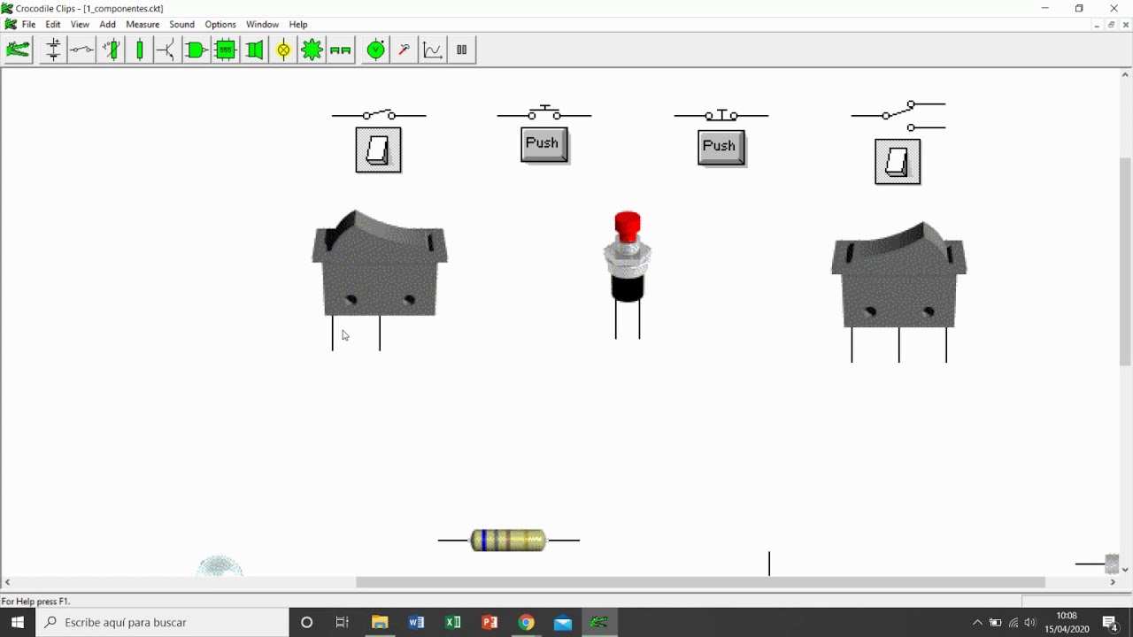 Crocodile clip (I): componentes del circuito - YouTube