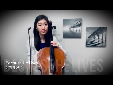 [JIYE BAE, Cello] Because He Lives / 살아계신 주 [첼로 찬양] - YouTube