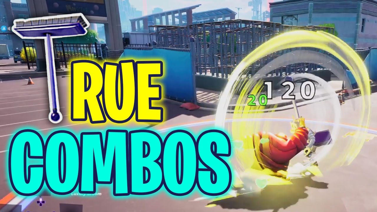 Broom Weapon True Combos | Rumbleverse - YouTube