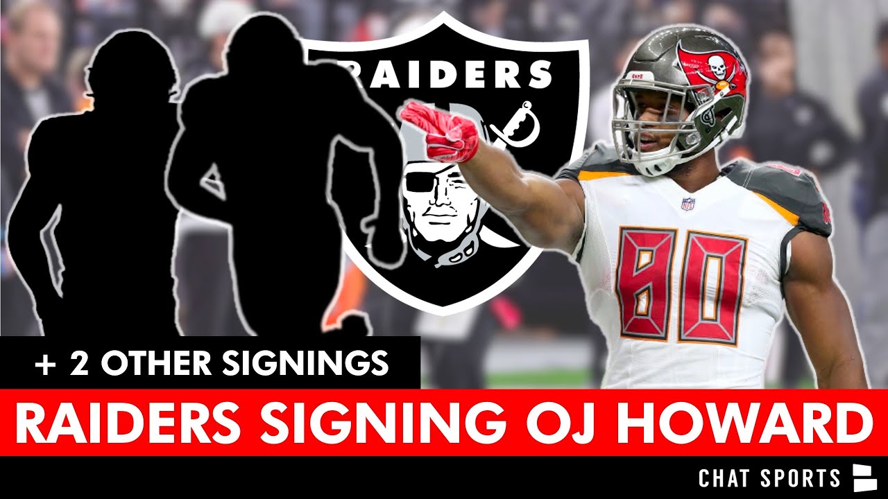 Raiders News ALERT: Las Vegas Signs 3 Players Including OJ Howard In ...
