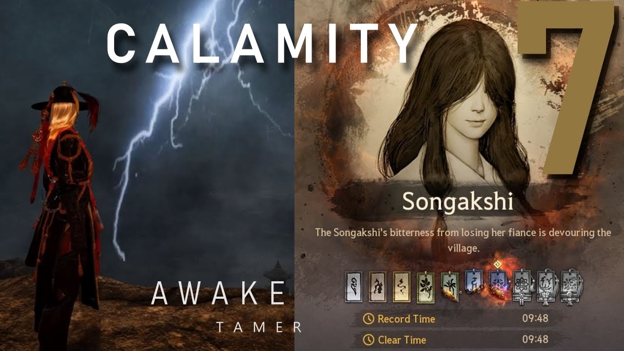 BDO Calamity 7 Boss Blitz - Songakshi on Awake Tamer - YouTube
