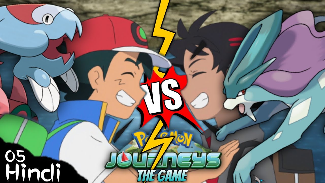 Ash vs Goh | Pokemon Journeys Edition | Hindi Gameplay | Part 5 - YouTube